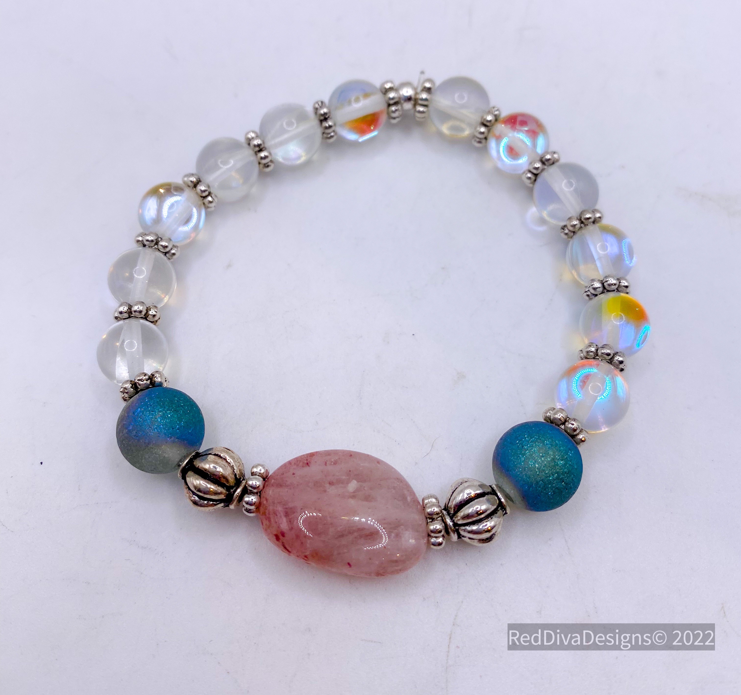 Unisex Stretchy Bracelets | Red Diva Designs